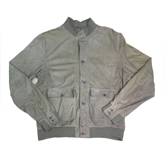 Gimo’s | Jackets & Coats | Gimos Spa Hilio Paris Leather Bomber Jacket ...